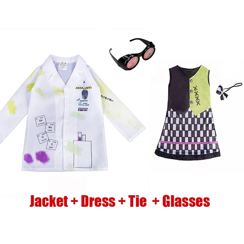 Halloween Mad Scientist Cosplay Costume For Kids - AllCosplay.com