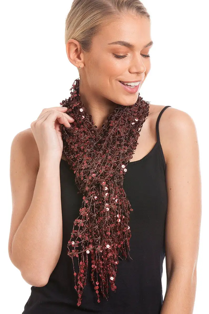 Metallic Sparkle Scarf