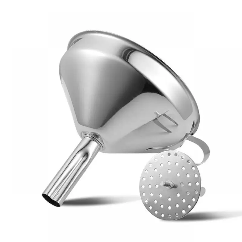 10cm-Stainless-Steel-Funnel-for-Kitchen-Canning-Funnel-Cup-Hopper ...