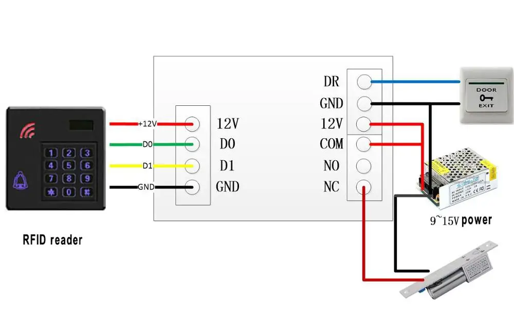 Schematics Will This Circuit For Two Wiegand Card Readers, 43% OFF