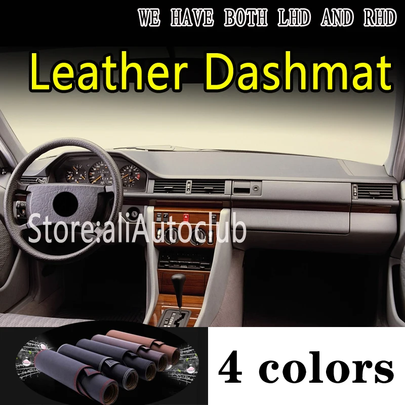 for Mercedes-Benz W124 V124 E CLASS 1984-1995 Leather Dashmat Dashboard ...