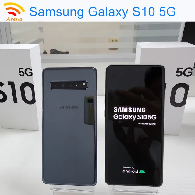 Original Samsung Galaxy S10 5G G977B G977N 90% New Unlocked Cell Phone ...