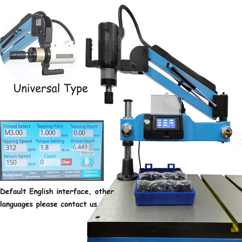 Pneumatic Tapping Machine Arm Type | Universal Electric Tapping Machine - M3-m16 Type - Aliexpress