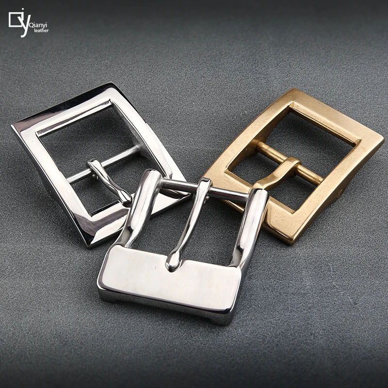 1pcs-Metal-40mm-Stainless-Steel-Belt-Buckle-For-Men-Single-Pin-Belt ...