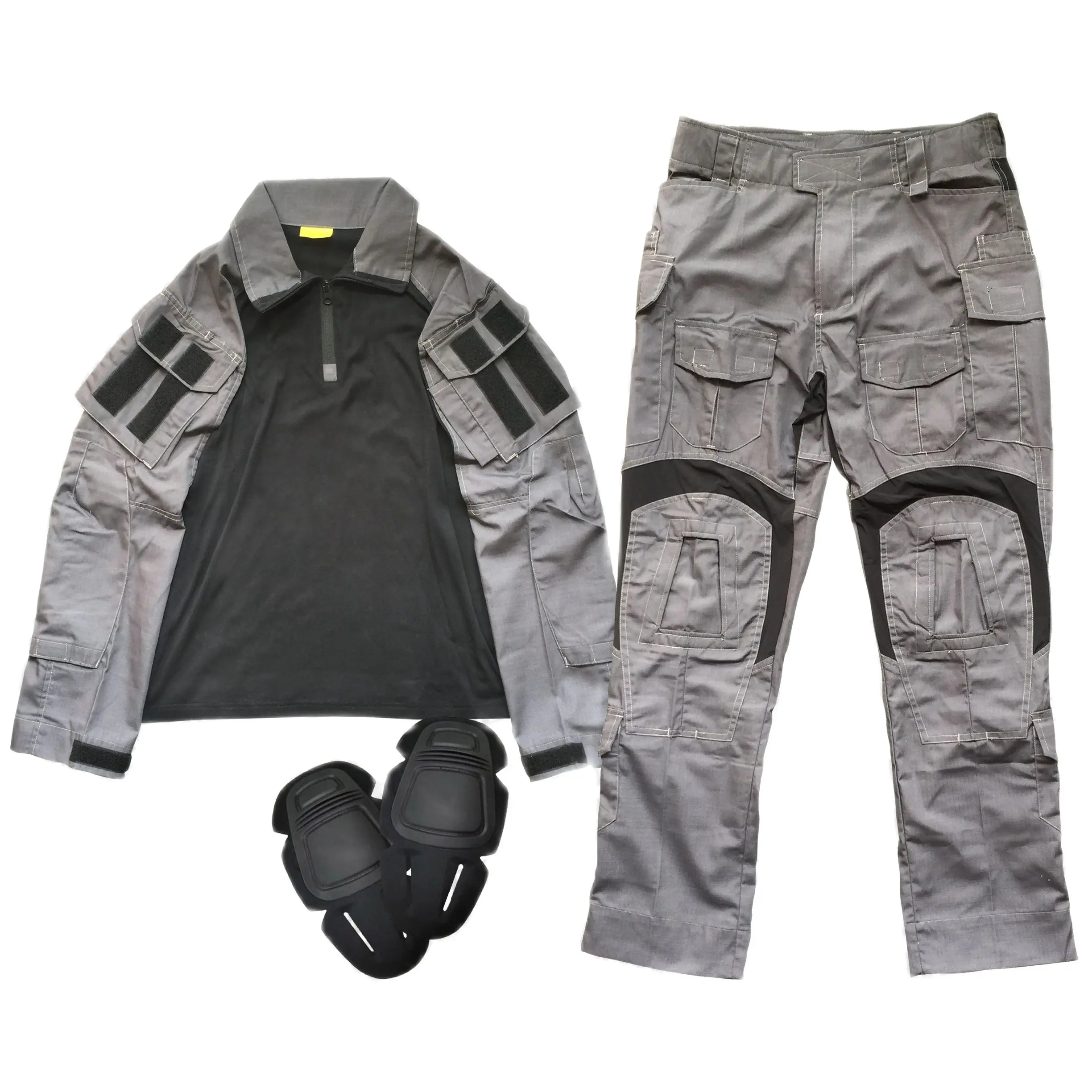 Gen3 Black Gray Color Matching Sports Men's G3 Tactical Suit Outer Area ...
