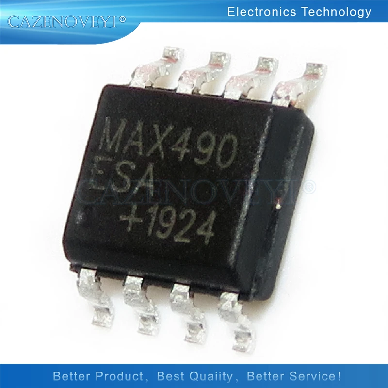 10 ชิ้น/ล็อตMAX490ESA MAX490CSA MAX490 SOP 8 มีในสต็อก|วงจรรวม ...