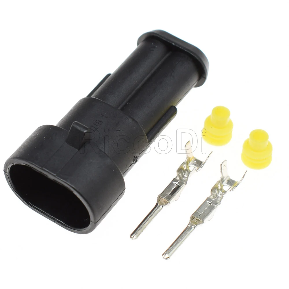 Ensemble de connecteur féminin - 20 pieds - Connecteur Superseal AMP mâle femelle, câble ...