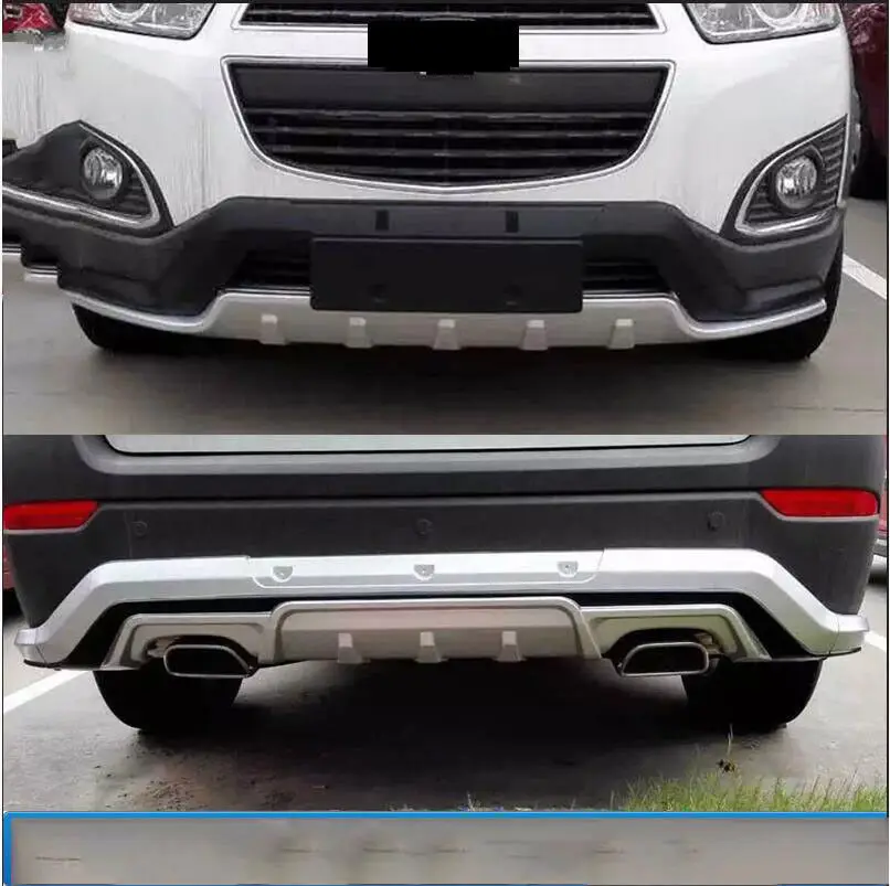 Fit-For-Chevrolet-Captiva-2015-2016-2017-Front-Rear-Bumper-Protector ...