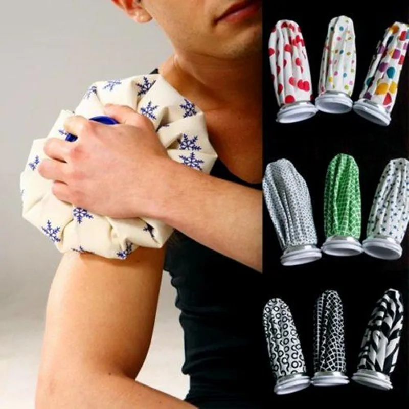 Cooler Bag Reusable Cold Packs Knee Head Leg Muscle Sport Injury Relief ...