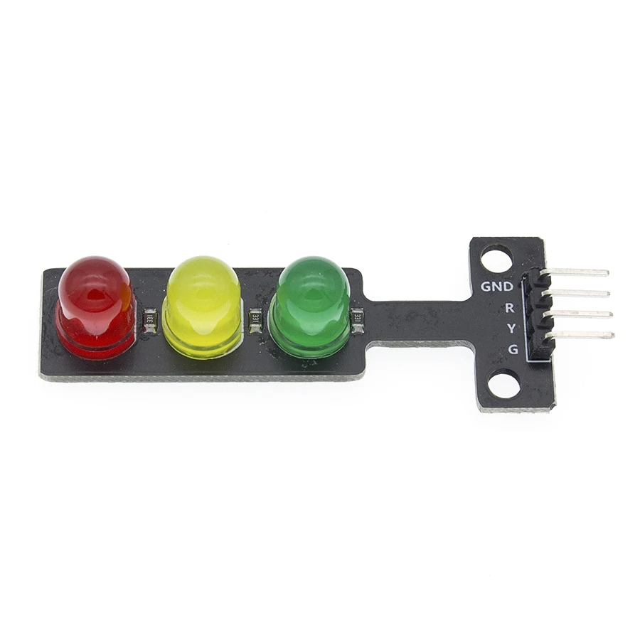 10 Buah/Banyak Lampu LED Traffic Light Emitting Modul/Digital Output ...