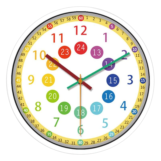 Large Teaching Clock