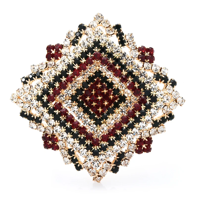 Wuli&baby National Style Geometric Brooches For Women Lady Shining ...