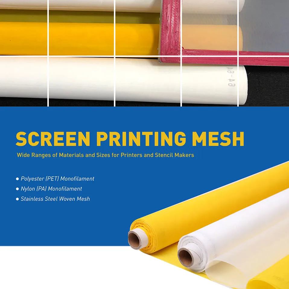 127CM Width 24T 80T Polyester Filter Mesh silkscreen White Silk Screen ...