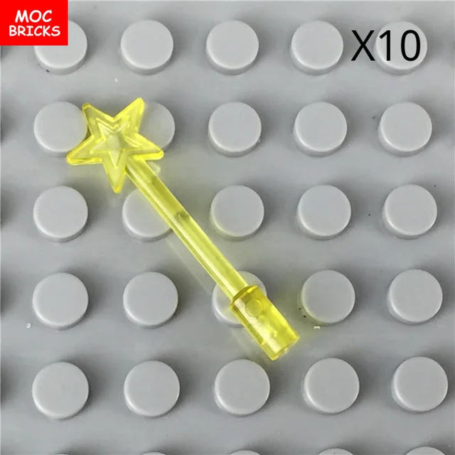 MOC BRICKS Magic Ball Horse Bottle Sorcerer treasure scepter Stone ...