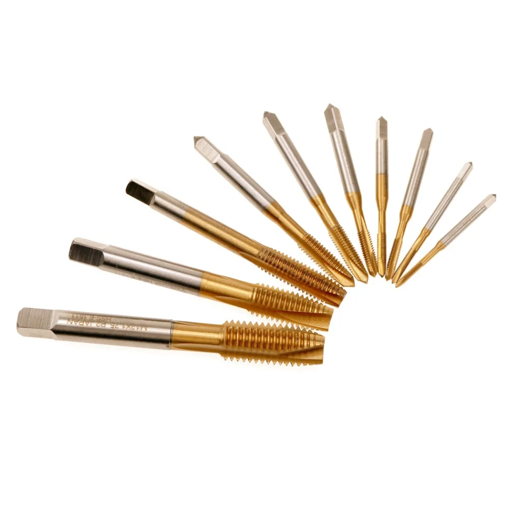 FILIERE - BUSE DE FILAGE - TARAUD,M3--Bouchon de robinet à vis, série HSS, filetage à cannelure ...