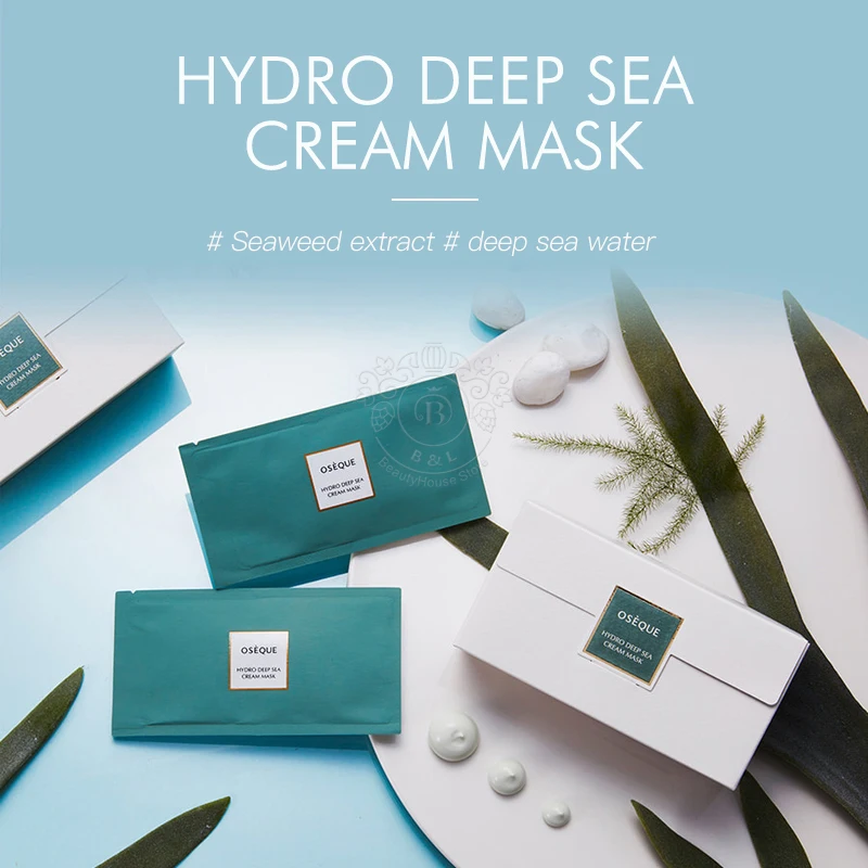 Korea Moisturizing Deep Sea Alginate Seaweed Face Facial Mask Cream ...
