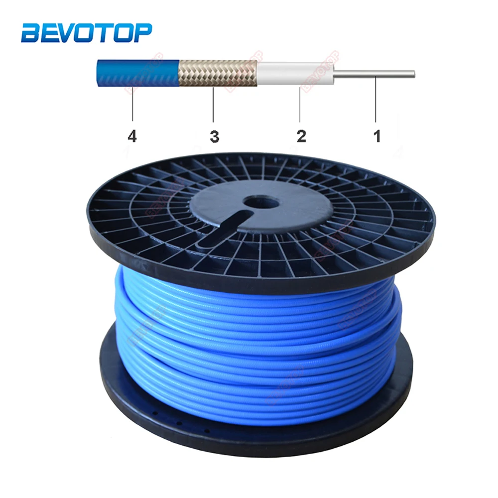 Blue-RG402-Coaxial-Cable-Connector-Semi-rigid-Flexible-RG-402-Coax ...