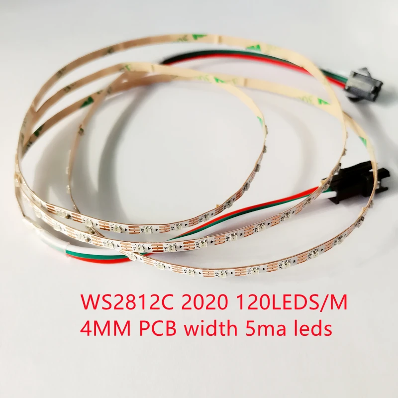 Ws2812 2020 Led Strip | Pixel Rgb Led Strip | Led Strip 4mm Rgb ...