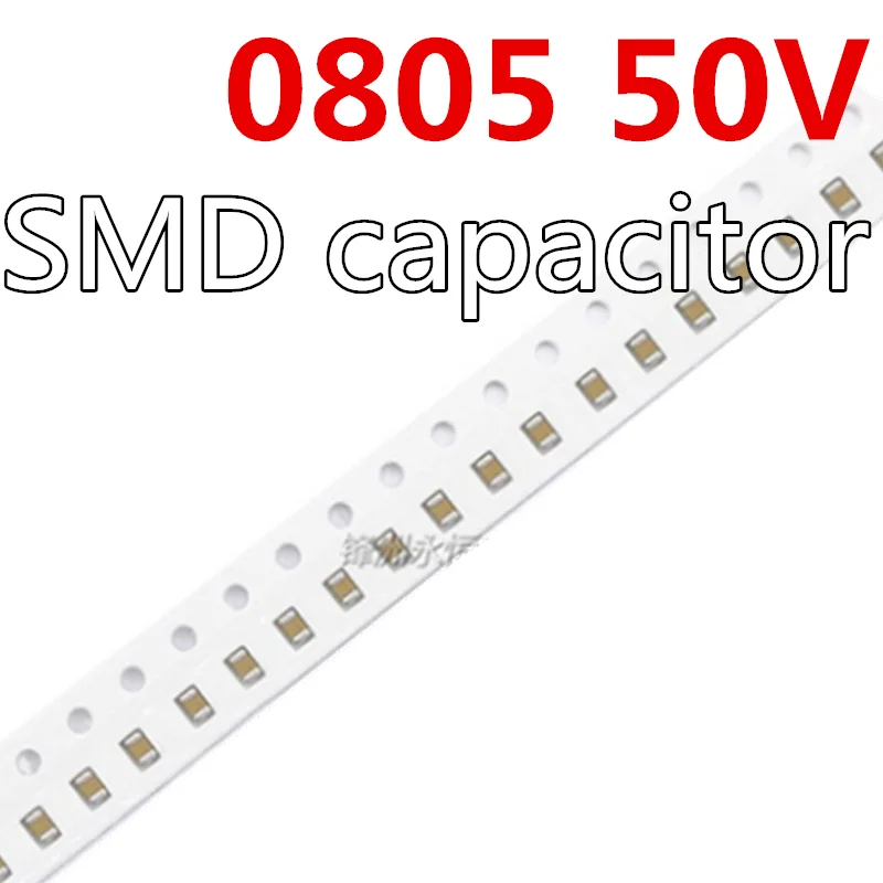 100pcs 0805 SMD Thick Film Chip Capacitor Cerâmico Multicamadas 1PF ...