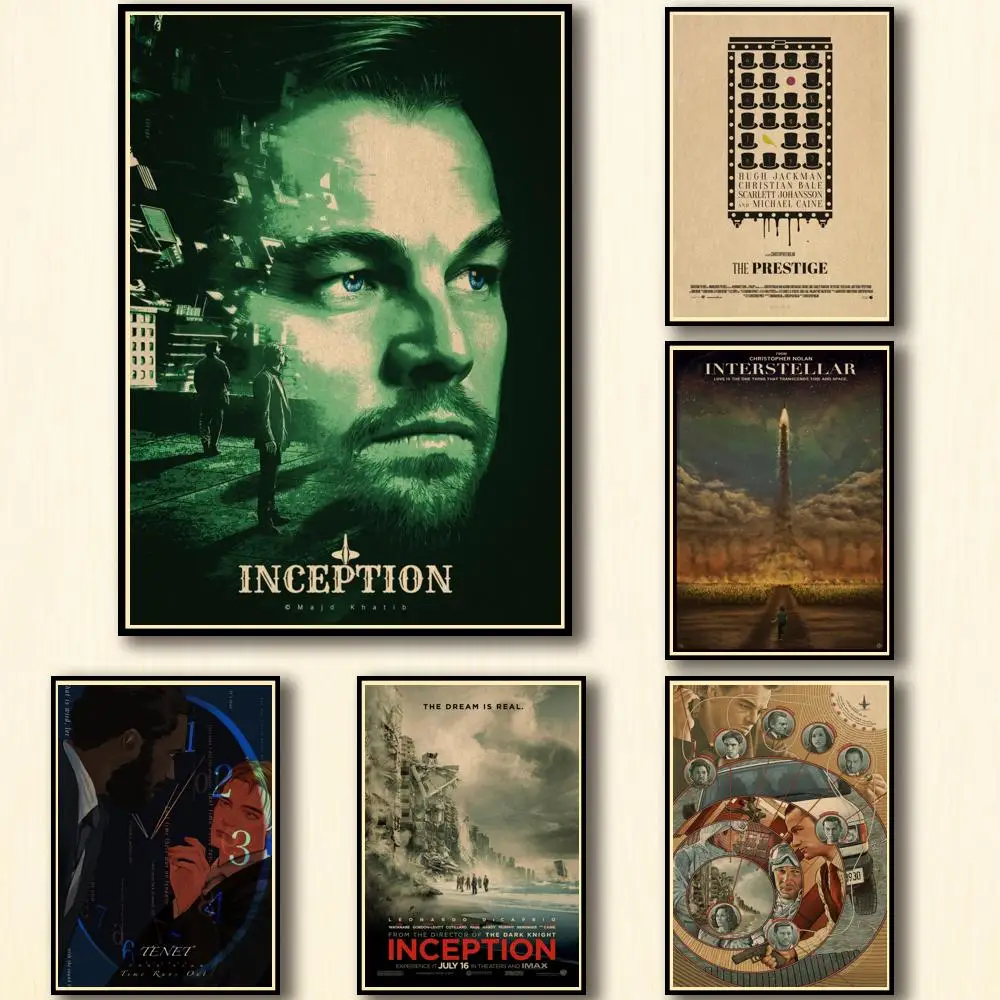 35 Designs Christopher Nolan Movie Kraftpaper Poster Homedecal Art ...