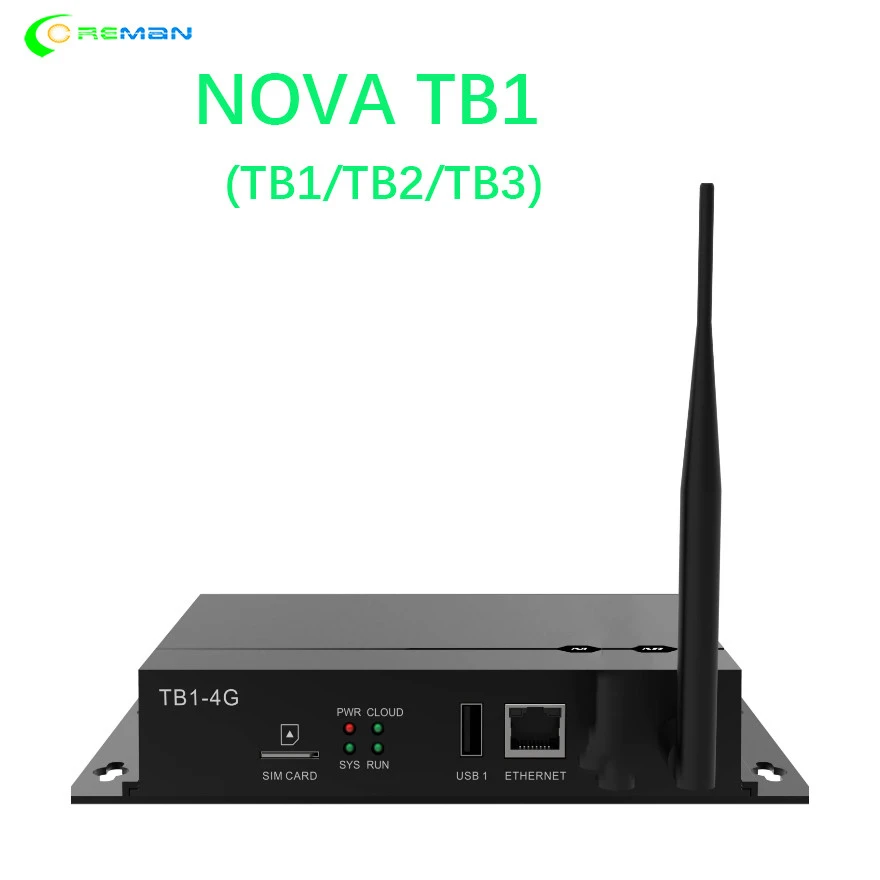 Novastar TB1 asynchronous media player nova usb wifi lan update program ...