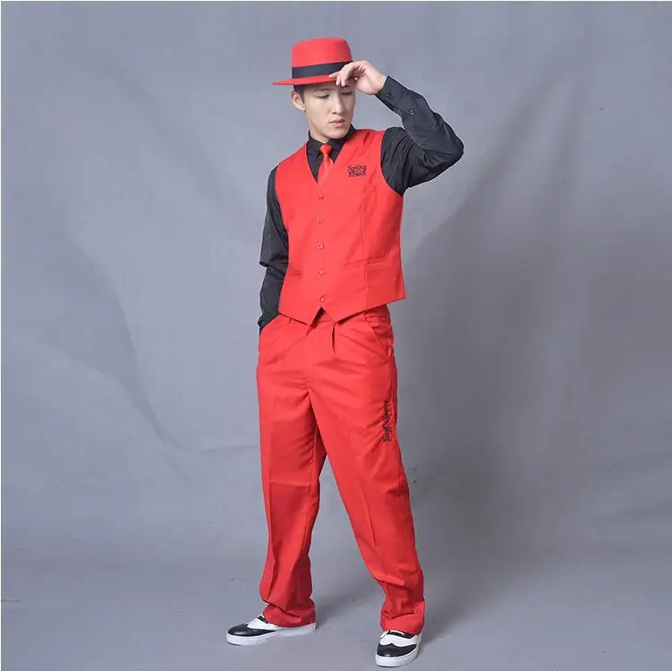 Men's Mechanical Dance Clothes Locking Performance Hip Hop Arena ...