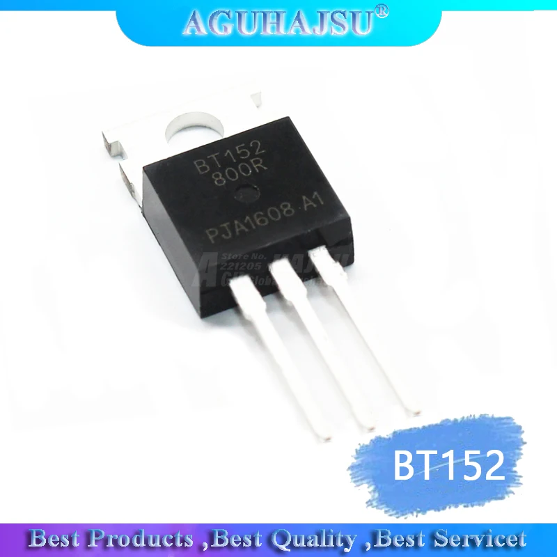 10pcs/lot Bt152-600r Bt152 Scr To-220 Transistor 20a / 600v New ...