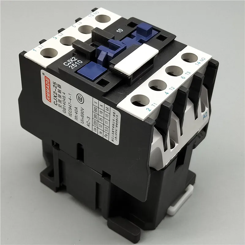 AC Contactor CJX2-2510 25A switches LC1 AC contactor voltage 380V 220V ...