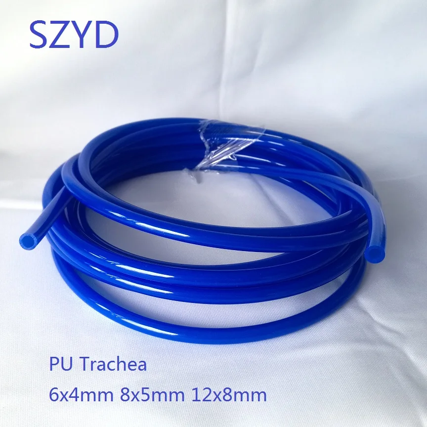 5 10 15 20 Meters Blue PU Trachea 6x4mm 8x5mm 12x8mm Polyurethane Air ...