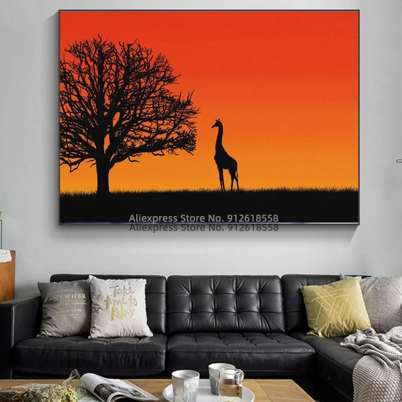 Acacia Tree Painting