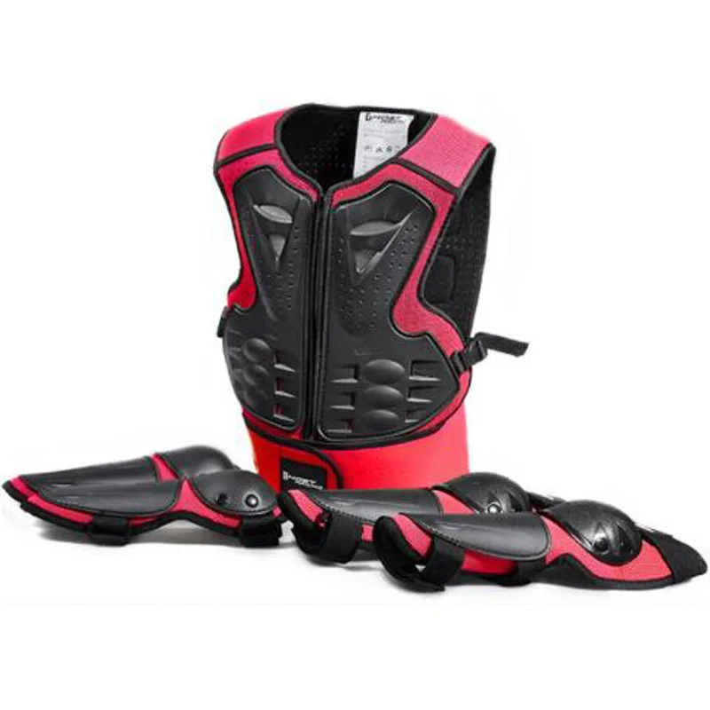 4 15 years Child youth Body protect armor Motorcycle Vest Cycling ...