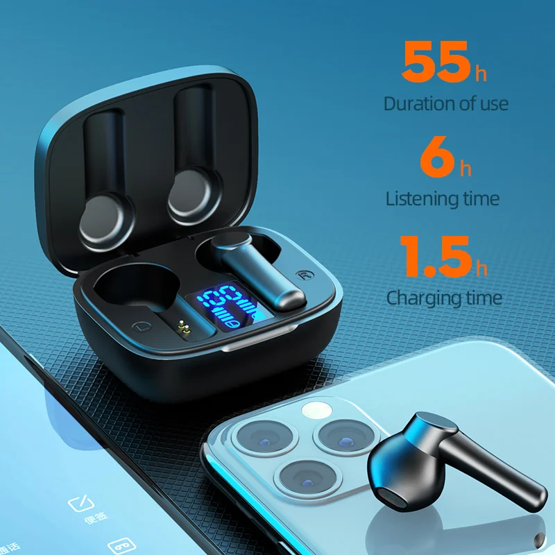 Bluetooth Earbuds No Wires