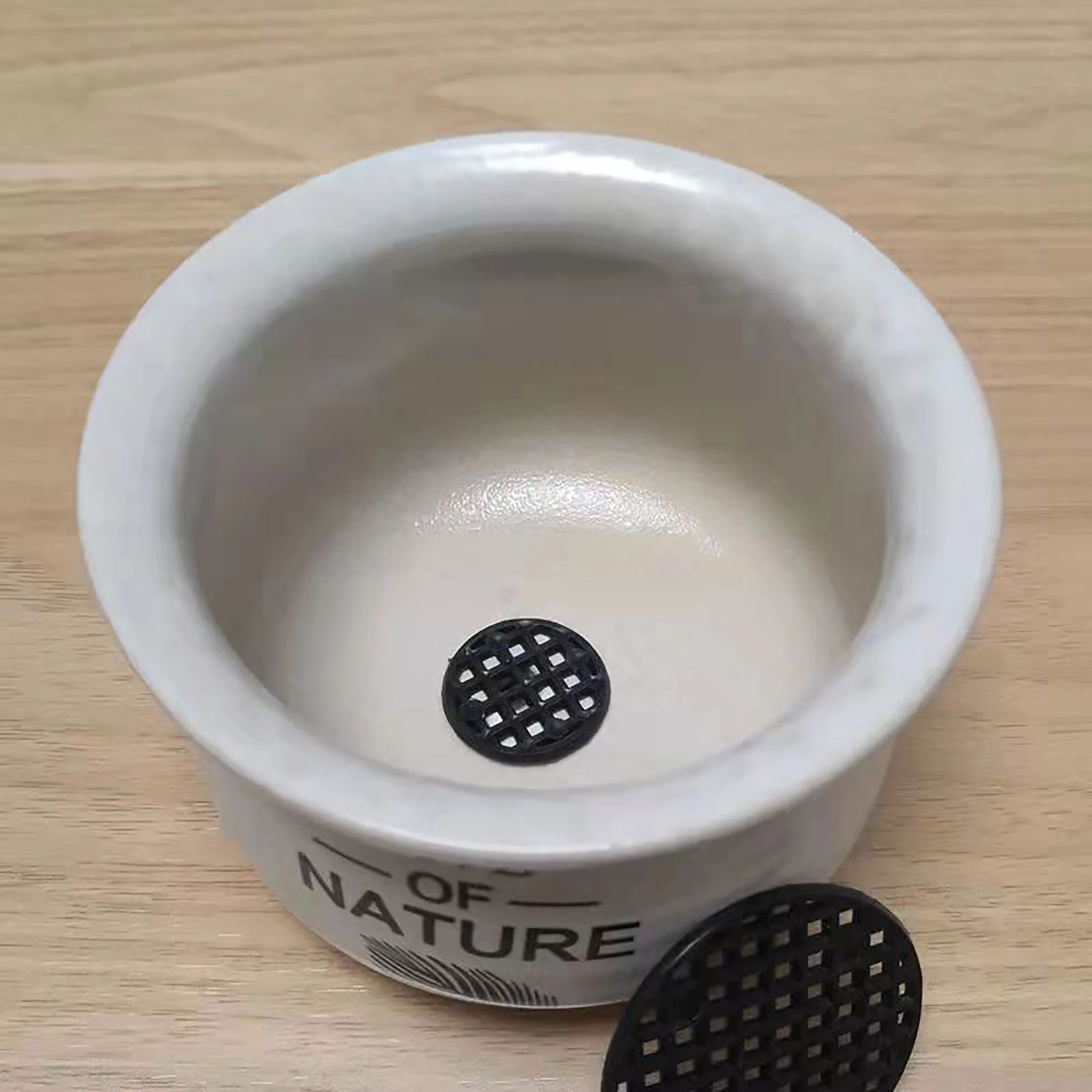 Jardinière,Trou de Drainage de fond de pot de fleurs,tapis de grille de ...