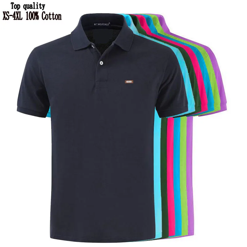 Top Quality Sportswear Tees Short Sleeve Mens Polos Shirts 100% Cotton ...
