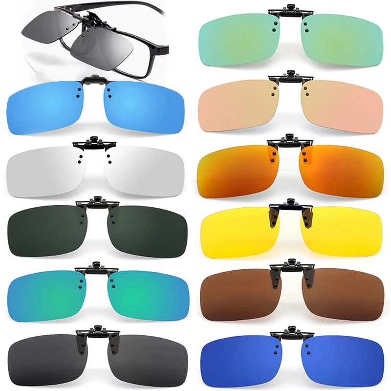 Blue Light Blocking Clip On Glasses Anti-Fatigue UV Anti Blue Rays Flip ...