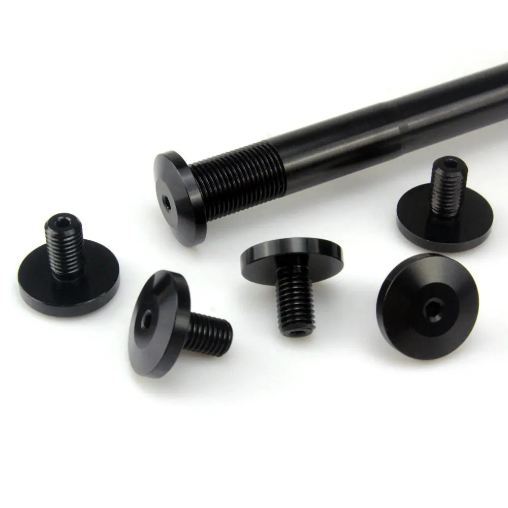 Bicycle Thru Axle Screw Cap Axle Caps Bike Quick Release Nuts 1.0mm ...