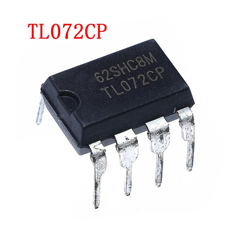 10 pces tl072cp dip8 tl072 dip tl072cn dip 8 ic novo e original ...