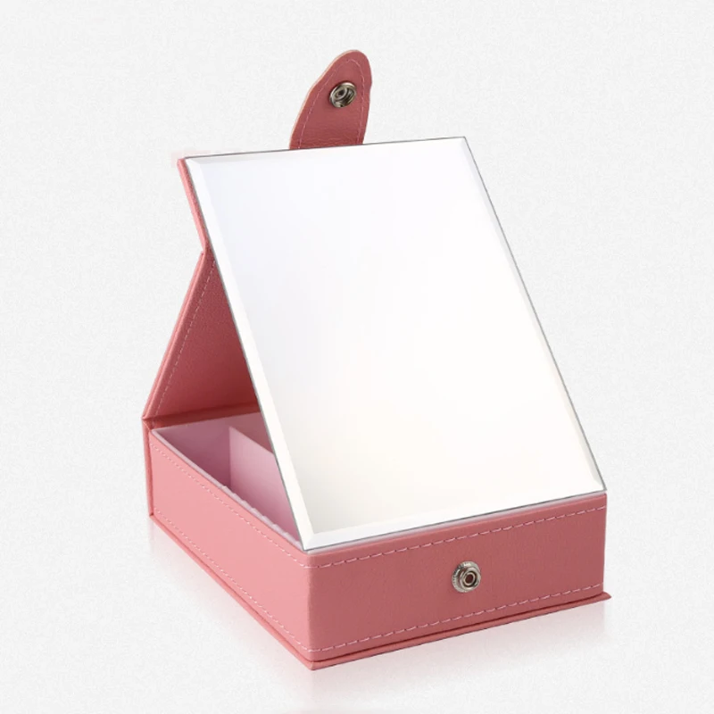 Portable-Folding-Vanity-Mirror-With-Storage-Box-Desktop-Mirror-Travel ...