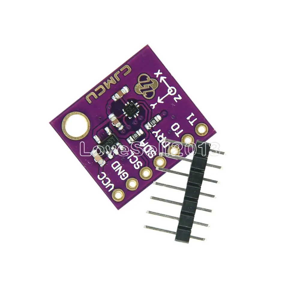 Module De Capteur Magnétique Compas, Magnétomètre 3 Axes 3 Axes 3.3v-5v ...