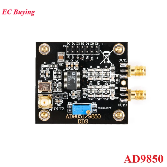 AD9850 DDS Signal Generator Pinout, Interfacing With, 49% OFF