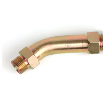 Small excavator breaker hammer elbow fittings pipeline assembly ...