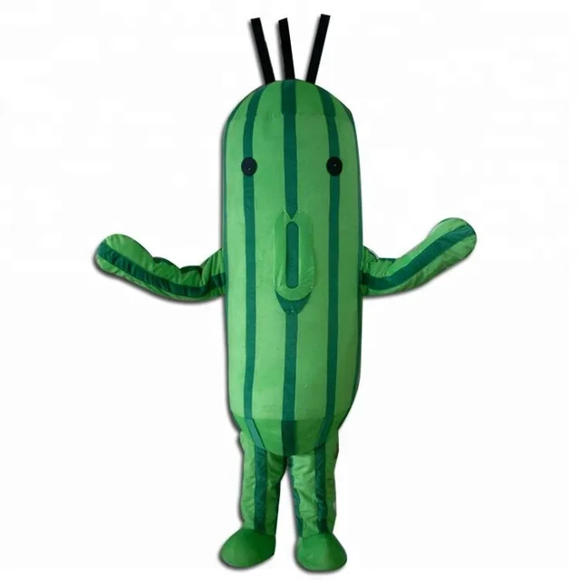 Cucumber Mascot Costume For Adults - AllCosplay.com