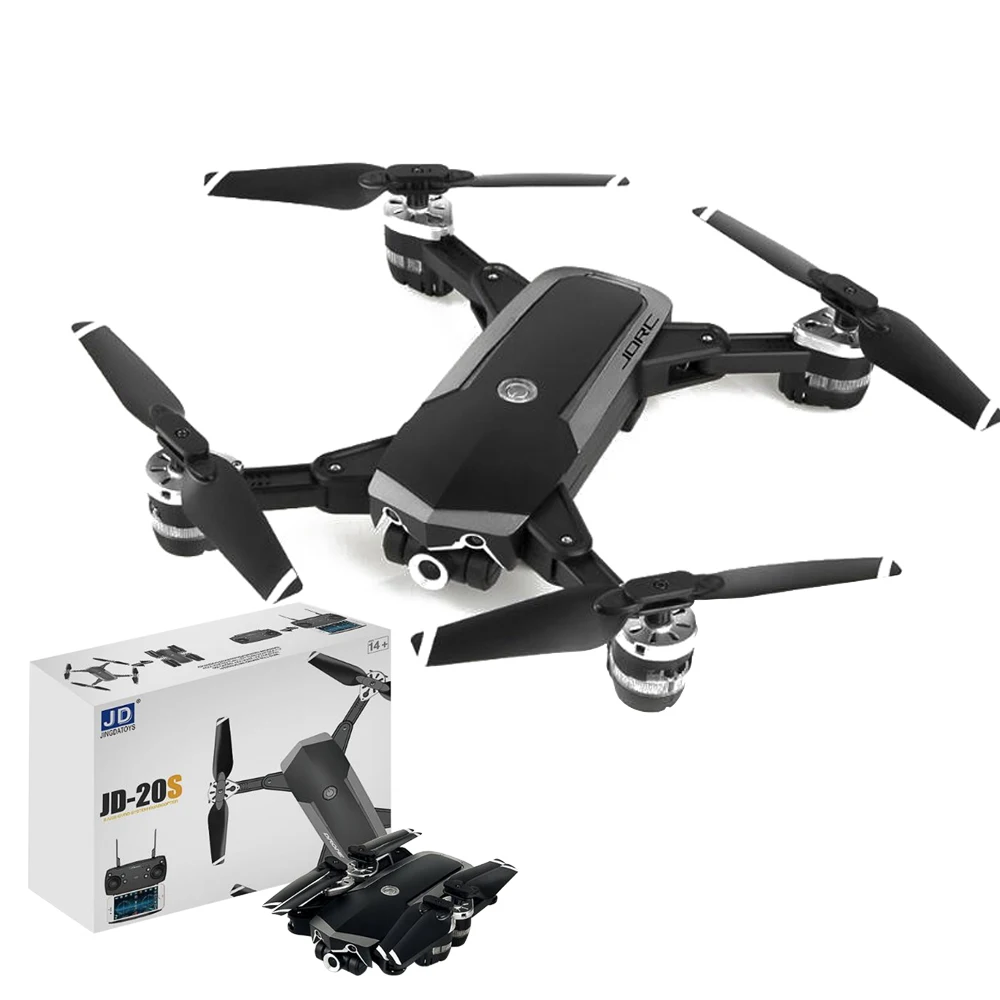 Quadricóptero rc dobrável, aeronave de brinquedo com wi fi, câmera hd ...