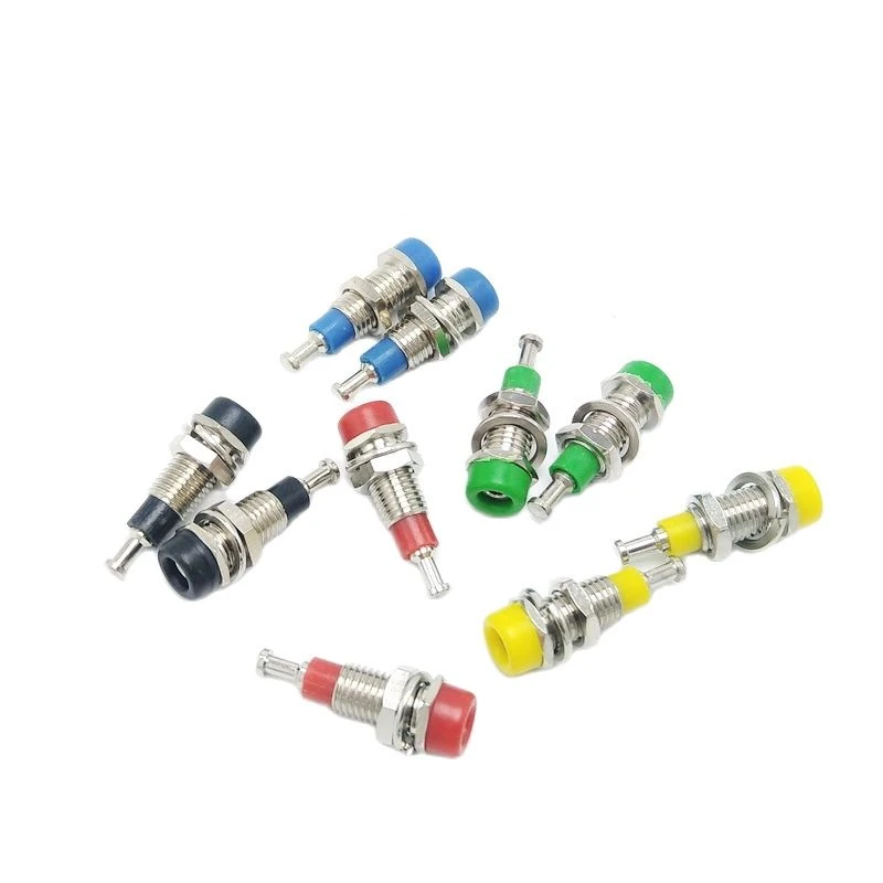 10pcs/lot 2mm Banana Panel To Install Socket Tip Jack 2mm Banana ...