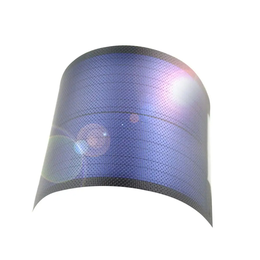 flexible amorphous thin film solar panel rechargeable battery for moble ...