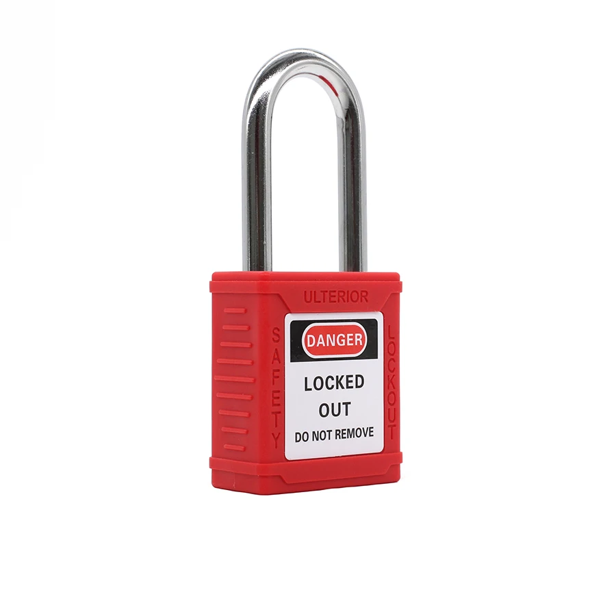 Safety-lockout-padlock-38mm-steel-shackle-padlock-Isolation-security ...
