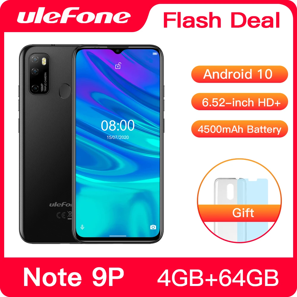 Ulefone Note 9p Smartphone Android 10 4gb 64gb Waterdrop Screen 6 52