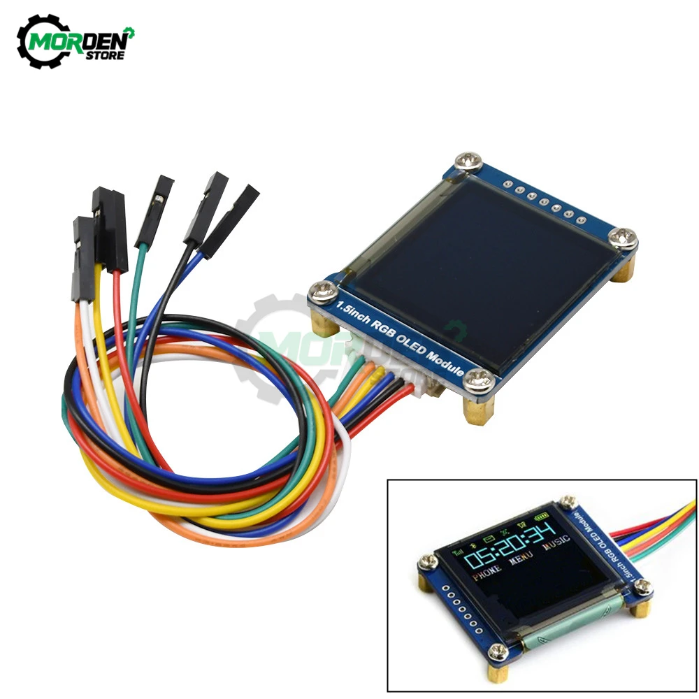 1-5Inch-RGB-OLED-Screen-Display-Module-16-Bit-65K-Colors-128X128 ...