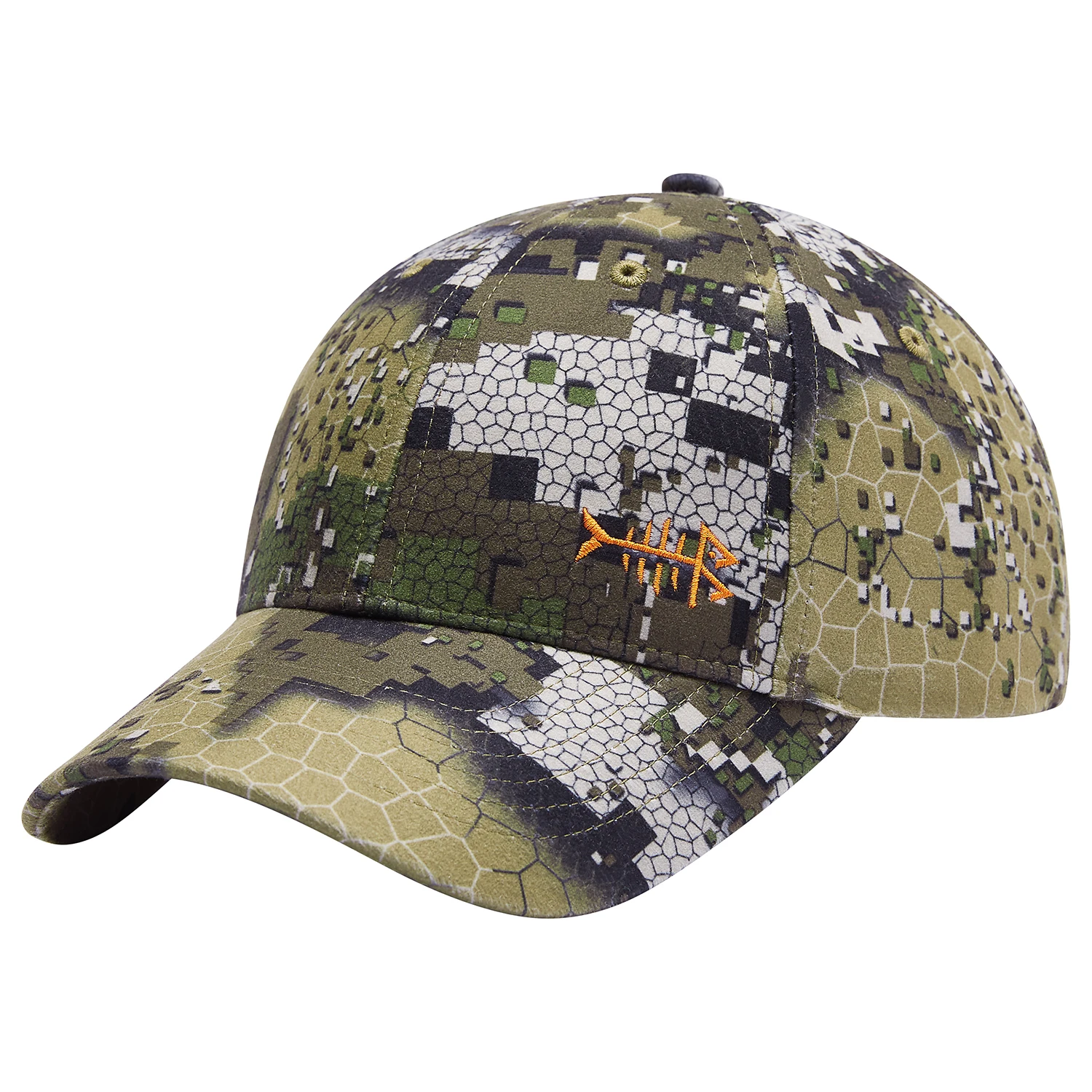 Bassdash Desolve Camo Fishing Hunting Hat Unisex Adjustable Baseball ...
