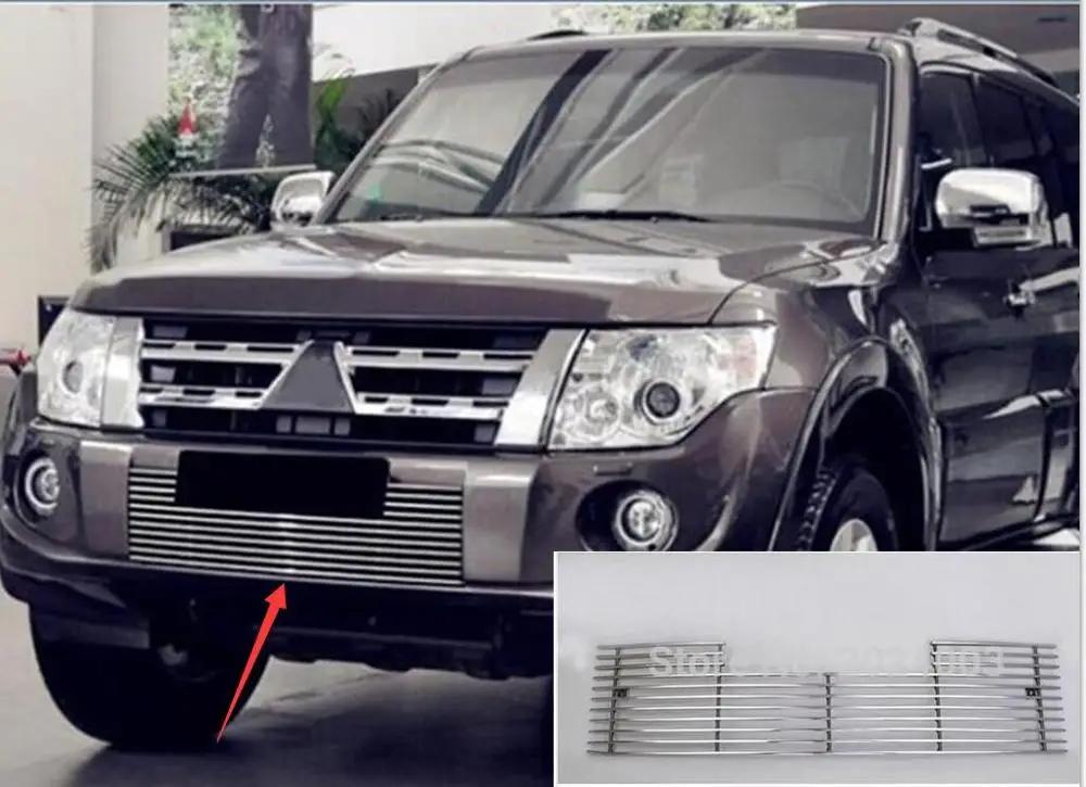 For-Mitsubishi-Pajero-2012-2013-2014-2015-High-quality-stainless-steel ...